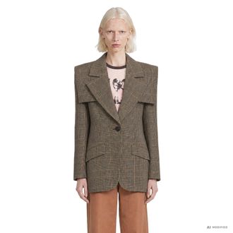 Chlo&eacute; Single-Breasted Tailored Jacket