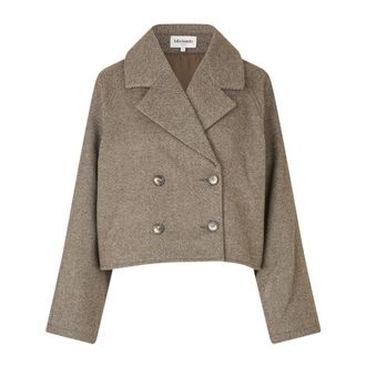 Lollys Laundry AmiriLL Short Jacket LS Blazer - - Jackets - Damen - Braun - 2XL