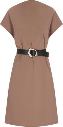 Usha Kleid Frauen Beige