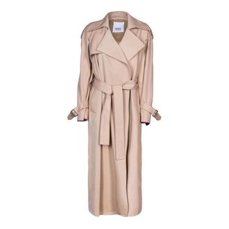 Erika Cavallini Semi Couture Damen, M&auml;ntel, Beige, XSGr&ouml;&szlig;e