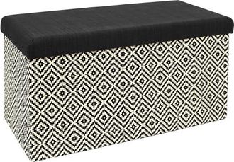 The Home Deco Factory BANCO-PUF PLEGABLE TRENZADO NE