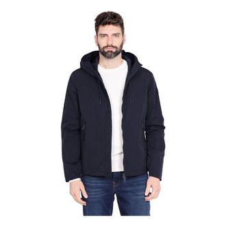 Bomboogie Homme, Vestes, Bleu, Taille: S Veste technique &agrave; capuche avec fermeture &eacute;clair int&eacute;grale et poches lat&eacute;rales