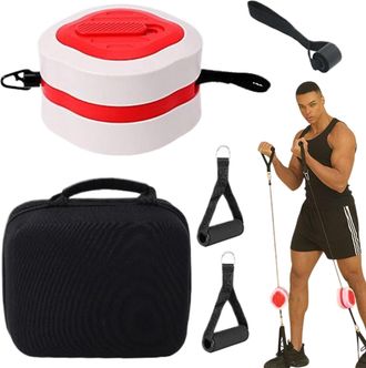 Generico Elastische B&auml;nder mit Griffen, Widerstandsb&auml;nder mit Griffen, Zubeh&ouml;r f&uuml;r Muskeltraining, Brust, Beine, Arme, Handgelenke und Kn&ouml;chel f&uuml;r M&auml;nner und F