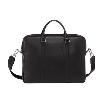 Longchamp Serviette Le Foulonn&eacute; - Femme - Sacs - Noir - Taille: ONE Size