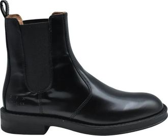 Copenhagen Stiefel - Black Ankle Boots With Polished Finish - Gr. 36 (EU) - in Schwarz - f&uuml;r Damen