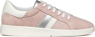 Geox Baskets D Meleda B pour Femme, Lt Rose Optic White, 37 EU