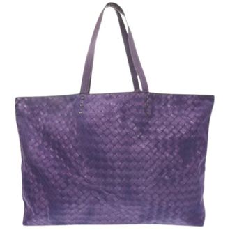 Bottega Veneta Pre-owned Vintage Tote Bag - - Pre-owned - Damen - Lila - ONE SIZE