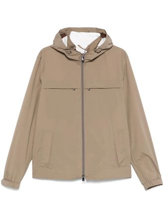 Corneliani Jacke mit Kapuze - Braun