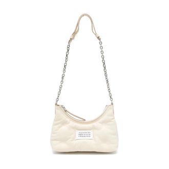 Maison Margiela Glam Slam Mini Schultertasche aus Leder - - Bags - Damen - Beige - ONE SIZE