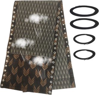 Generic Ersatzstoff für Terrassenstühle, atmungsaktiver Stoff aus Eisseide, Zubehör für Klappstühle für Camping-Picknick-Lounges