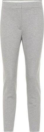 Max Mara Klassische Jerseyhose- Grau - - Trousers - Damen - Grau - XL