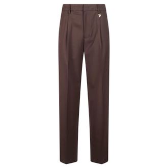 Dondup Pantalon large - Femme - Pantalons - Brun - Taille: 42 FR