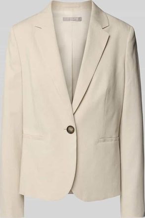 Christian Berg Regular Fit Blazer aus Baumwoll-Mix mit Leinen-Anteil