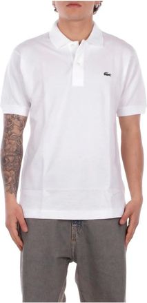 Lacoste Homme, Tops, Blanc, Taille: XL Polo &agrave; Patch Logo