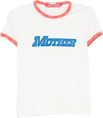 Mother Logo-print Ringer T-shirt