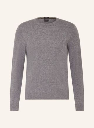 HUGO BOSS Cashmere-Pullover Emigliore grau