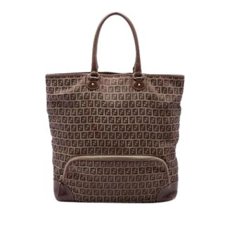 Fendi Pre-owned Canvas Tote Bag - - Pre-owned - Damen - Braun - ONE SIZE