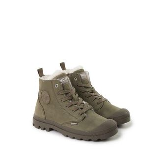 Palladium Boots fourr&eacute;es en cuir