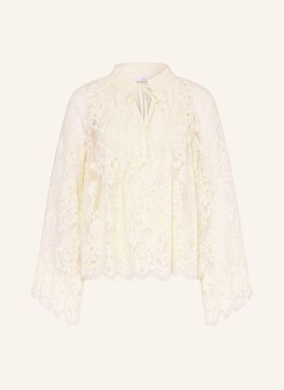 Riani Riani Blusenshirt Aus Spitze weiss