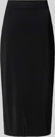 HUGO BOSS Midi-Rock mit schimmernder Struktur Modell Felmira