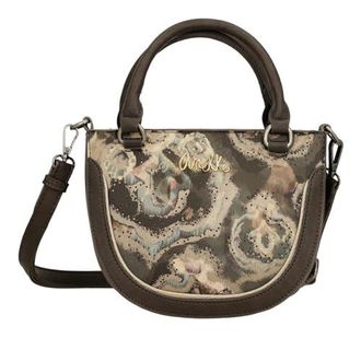 Anekke sac à épaule bandoulière sac à main Manifesto Oval Crossbody Bag Multicolor brun