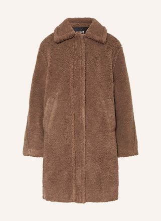 OPUS Kunstfell-Mantel Heddy braun