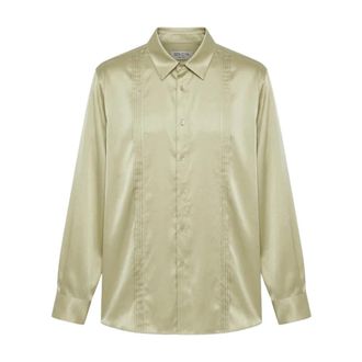 SER.O.YA Moss Buttoned Shirt - - Blouses & Shirts - Damen - Gr&uuml;n - S