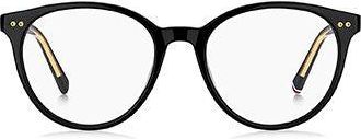 Tommy Hilfiger TO-1003316 Black Acetate Panto Eyeglasses - Black