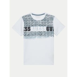 Guess T-Shirt L5RI23 K8HM4 Wei&szlig; Regular Fit