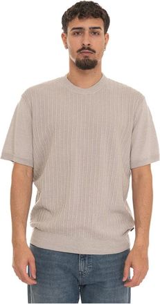 HUGO BOSS Homme, Pulls, Gris, Taille: XL Pull ras du cou Kajordino