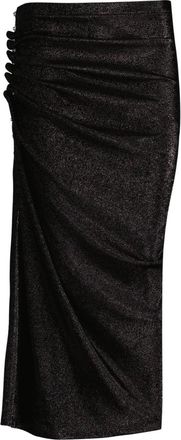 Paco Rabanne Femme, Jupes, Noir, Taille: 40 FR Midi Skirts