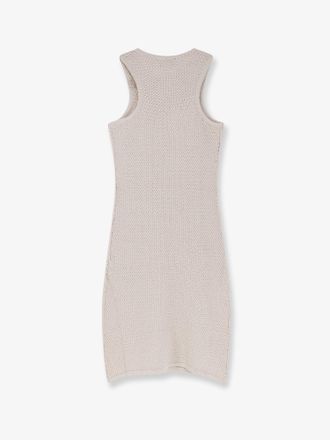 Laneus Womens Cotton Dress Grey