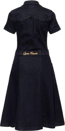 Queen Kerosin Jeanskleid (1-tlg) aus elastischem Denim