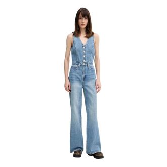Levi's Denim-Jumpsuit mit weitem Bein - - Jumpsuits & Playsuits - Damen - Blau - W26