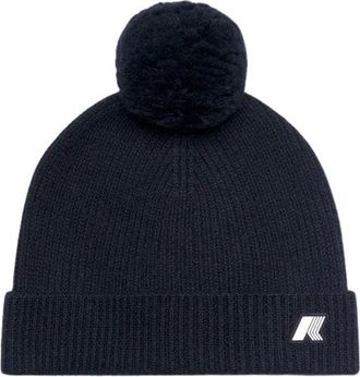K-Way unisex, Accessoires, Bleu, Taille: 3XL Vincienne Cardigan Stitch Wool Beanie