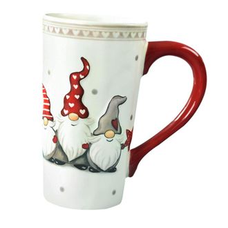 Amosfun Gro&szlig;e Weihnachtspl&auml;tzchentasse F&uuml;r Jungen Und M&auml;dchen Keramiktasse Wassertasse Kaffeetasse Als