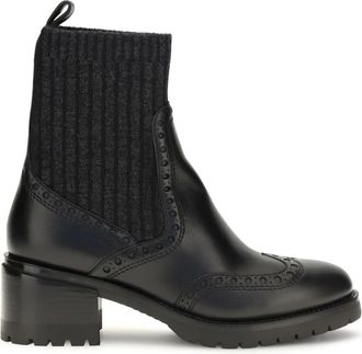 Santoni Bottes en cuir Ferret - Femme - Chaussures - Noir - Taille: 38 EU
