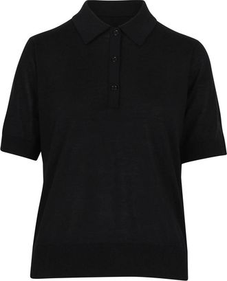 Loulou Studio Poloshirt - Schwarz