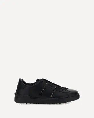 Valentino Garavani Rockstud Untitled calf leather Sneakers Male 43.5
