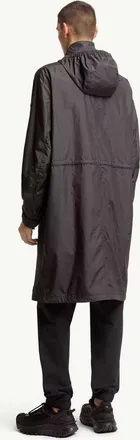 Moncler Lightweight Technical Nylon Raincoat - Black
