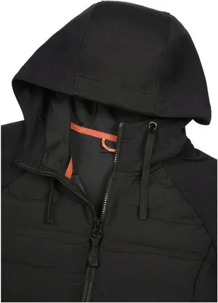 Icepeak Hybridjacke ICEPEAK ASHBURN mit fester Kapuze und Kordelz&uuml;gen, aus 4-Wege-Stretch-Material