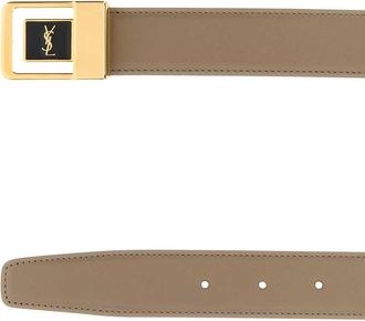 Saint Laurent YSL Belt - Beige