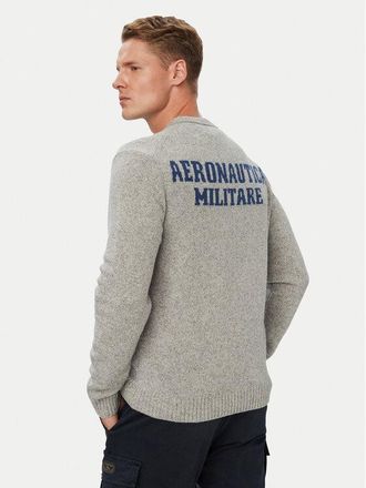 Aeronautica Aeronautica Militare Pullover 262MA1645UL00924 Grau Regular Fit