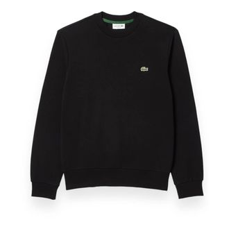 Lacoste Homme, Sweatshirts et sweats à capuche, Noir, Taille: M SweaT-shirt Classique avec Crocodile