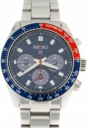 Seiko Femme, Accessoires, Bleu, Taille: ONE Size Ssc913P1 - Montre homme Prospex Chronographe solaire à quartz