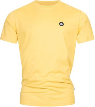 Kronstadt Herren KSTimmi Organic T-Shirt aus 100% Baumwolle mit Rundhals-Ausschnitt | Herrenshirt Sommershirt Jojoba Yellow, XL