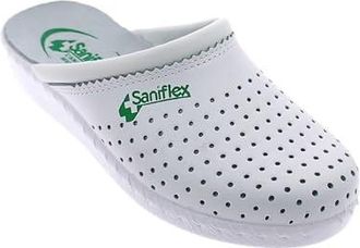 Saniflex Femme Sabot Blanc (EU 35)