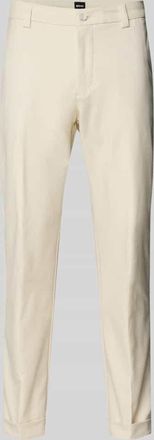 HUGO BOSS Regular Fit Chino aus Baumwoll-Mix Modell KANE1