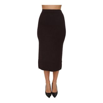 Twinset Damen, R&ouml;cke, Braun, SGr&ouml;&szlig;e