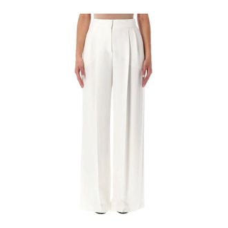 Alberta Ferretti Damen, Hosen, Wei&szlig;, LGr&ouml;&szlig;e